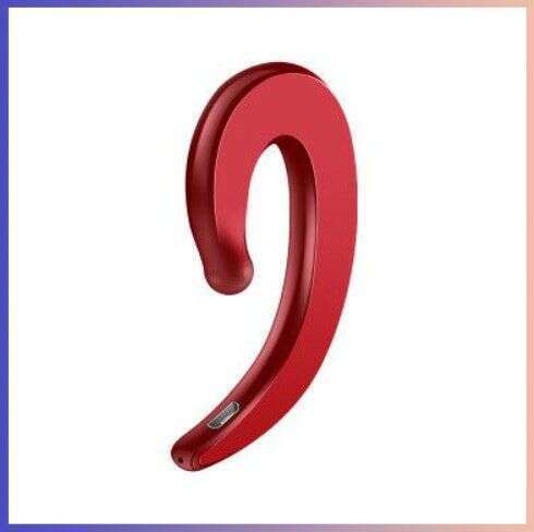 Phone Headset With Mic Earpieces Ear Hook Bone Conduction Wireless ...