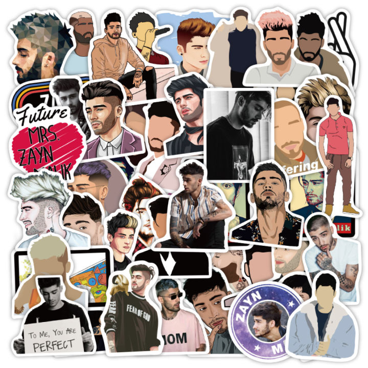 【Exclusive Offer】VANMAXX 50 PCS Singer Zayn Malik Music-thenmed ...