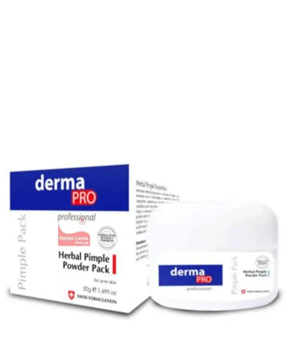 DERMA PRO PIMPLE POWDER PACK 50G | Daraz.lk