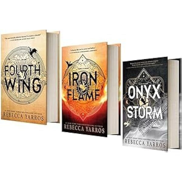 Fourth Wing Series 3 Book Set | Daraz.lk