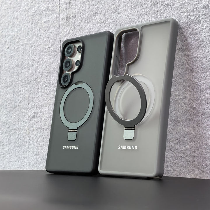 Magnetic Ring Holder Case For Samsung Galaxy S22 S23 S24 S25 Plus Ultra ...