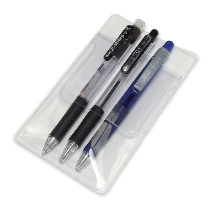 【POSHFEEL MALL】1PC Useful Shirt Pocket Ball Pen Pencil Protectors Pack ...