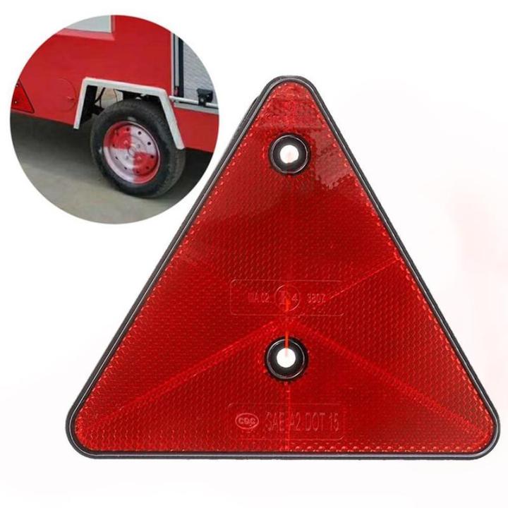 Triangle Reflector Truck Semi-trailer Tripod Stop Sign Plate Safety ...