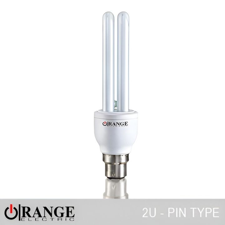 CFL 2U PIN TYPE ORANGE 50/60Hz 18 Months Warranty | Daraz.lk
