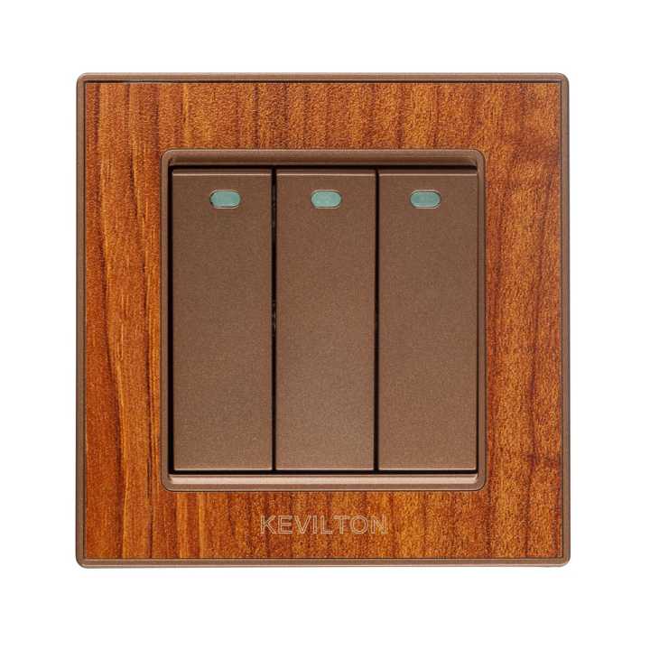 Teak 3Gang 2way Switch | Daraz.lk