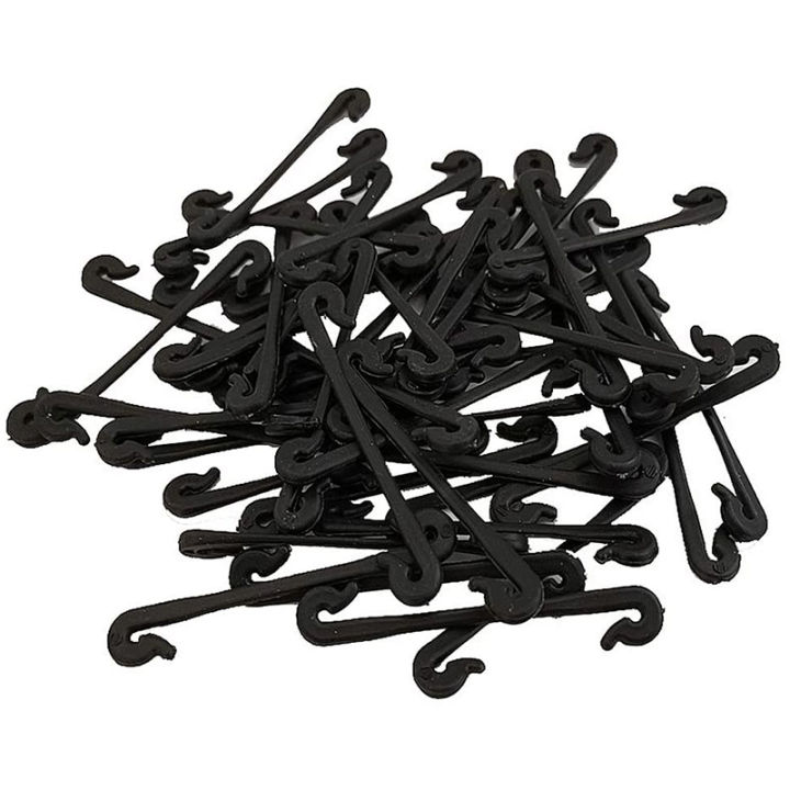 FORIDE 400 Pieces of Plastic Grafting Clip Fasteners Binding Buckle ...