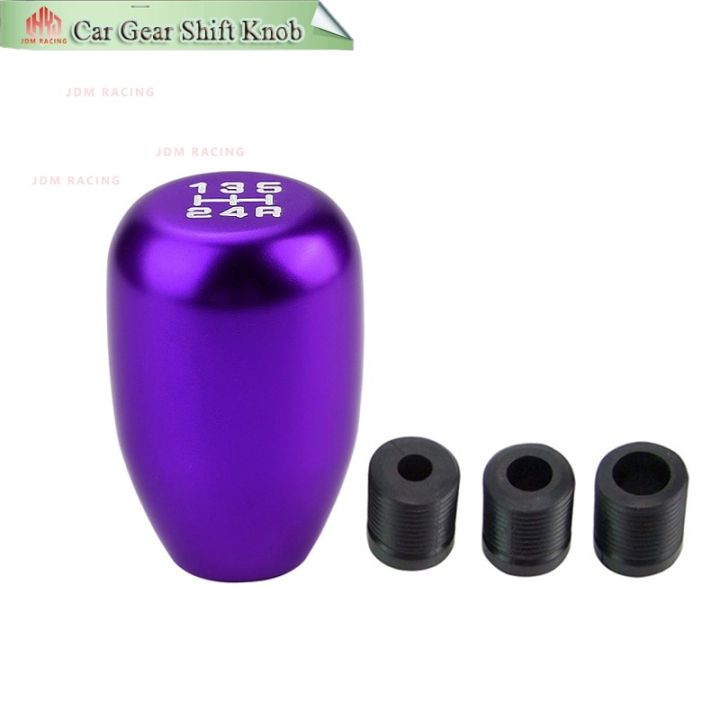 【Purple】 Universal Racing MT 5 Speed Car Gear Shift Knob Manual ...