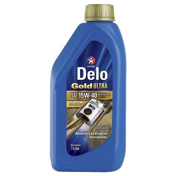 CALTEX Delo® Gold Ultra SAE 15W-40 (1L) Multifunctional Diesel Engine ...