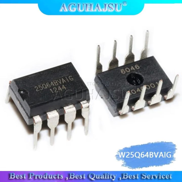 【KAMDSS015】2PCS/lot W25Q64BVAIG 25Q64BVAIG 25Q64 W25Q64 DIP-8 ...