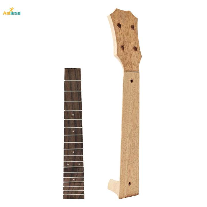 Ukulele Neck and Fretboard DIY Ukulele Fingerboard for Ukulele ...
