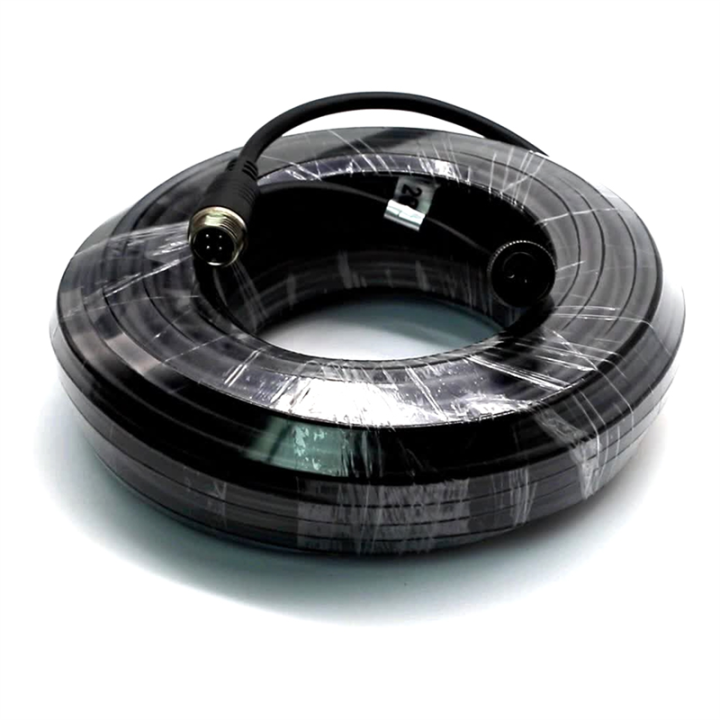 M12 4Pin Aviation Cable Camera Extension Wire for CCTV Camera System ...
