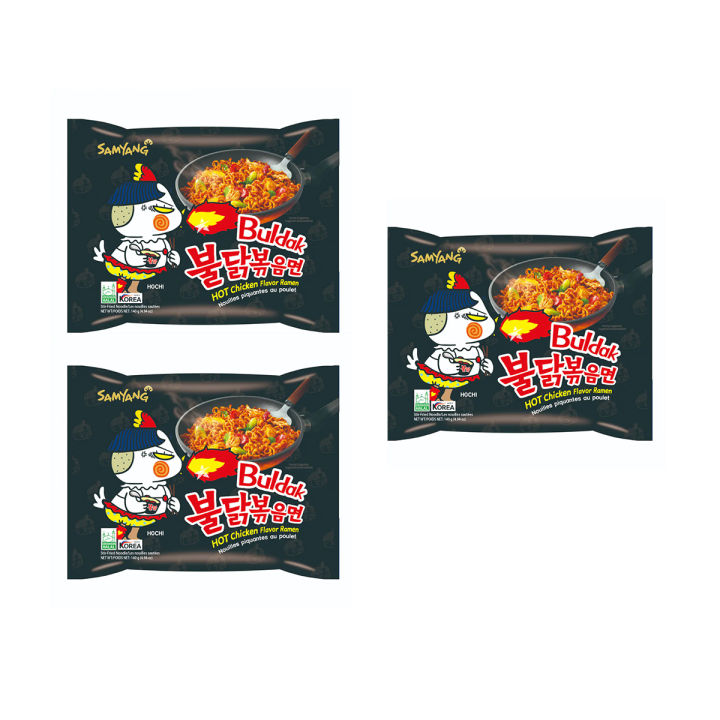 Korean Buldak Ramen (140g x 3 Packets) | Daraz.lk