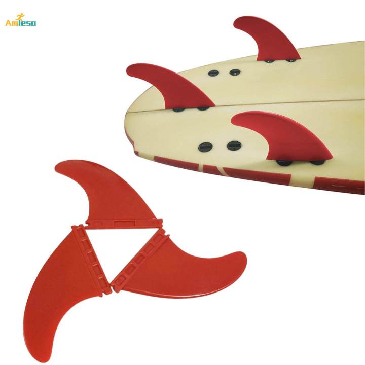 Board Fin Surfboard Tail Fin Left Middle and Right Universal Detachable ...