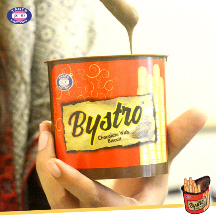 Taste Factory Bystro Chocolate With Biscuit Stick | Daraz.lk
