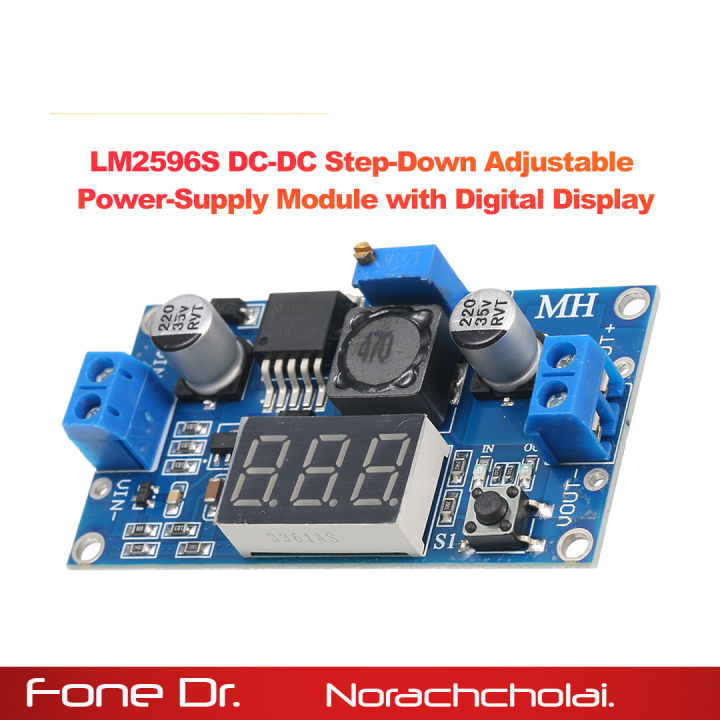 LM2596S DC-DC Step-Down Adjustable Power-Supply Module | Daraz.lk