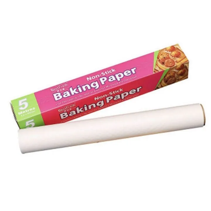 5m Baking Paper Parchment Paper Rectangle Baking Sheets for Bakery BBQ ...