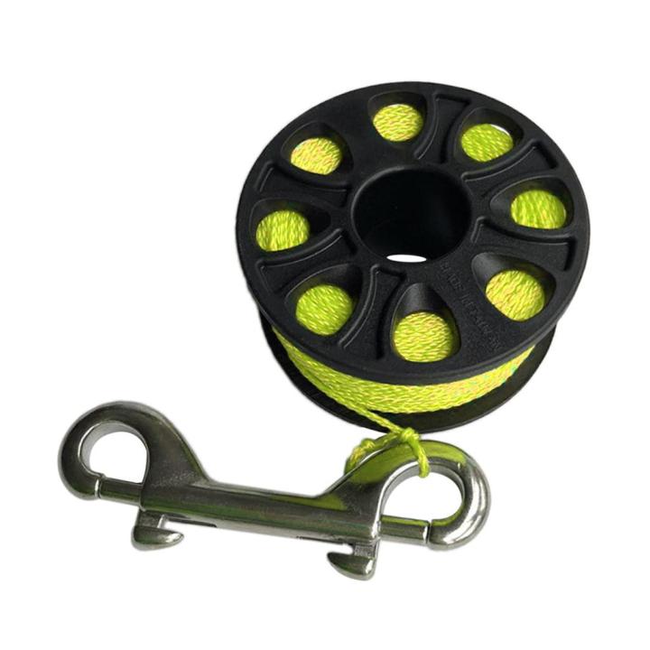 Dive Line Reel Finger Spool for Scuba Diving Snorkeling Fluorescent ...