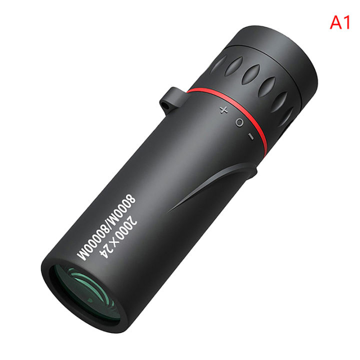 1/2/3PCS 2000×24 Mini Monocular Telescope Zoom HD Outdoor Portable Long ...