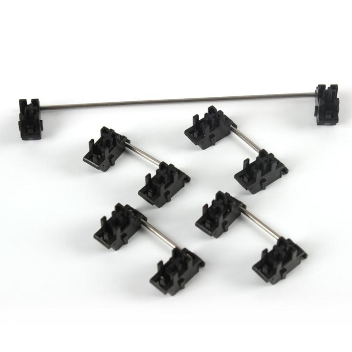 Plate mounted Black Cherry Stabilizers Clear Satellite Axis 7u 6.25u 2u ...