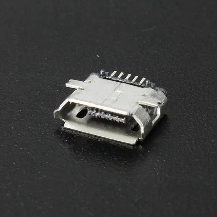 ABSE-200Pcs -USB Type B Female 5Pin SMT Socket Jack Connector Port ...