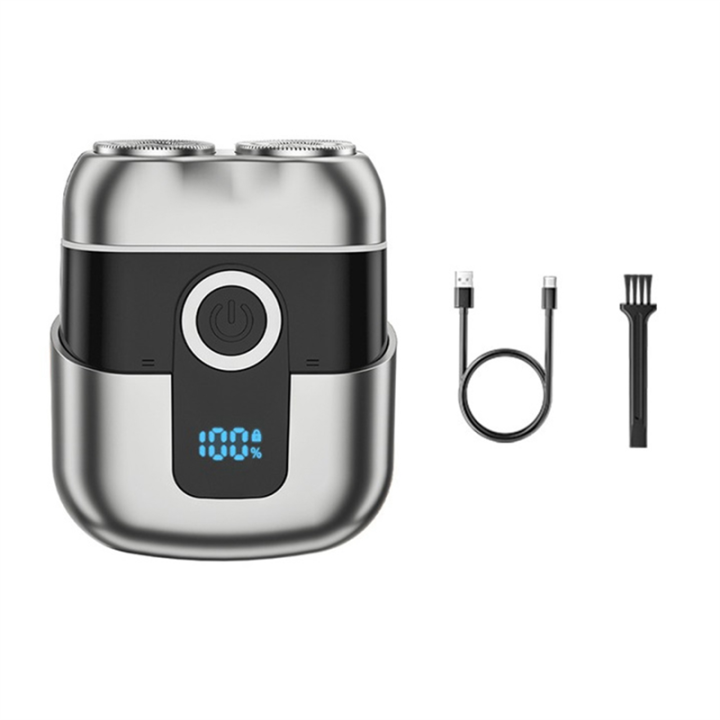 Men'S Electric Shaver Magnetic Portable Double | Daraz.lk