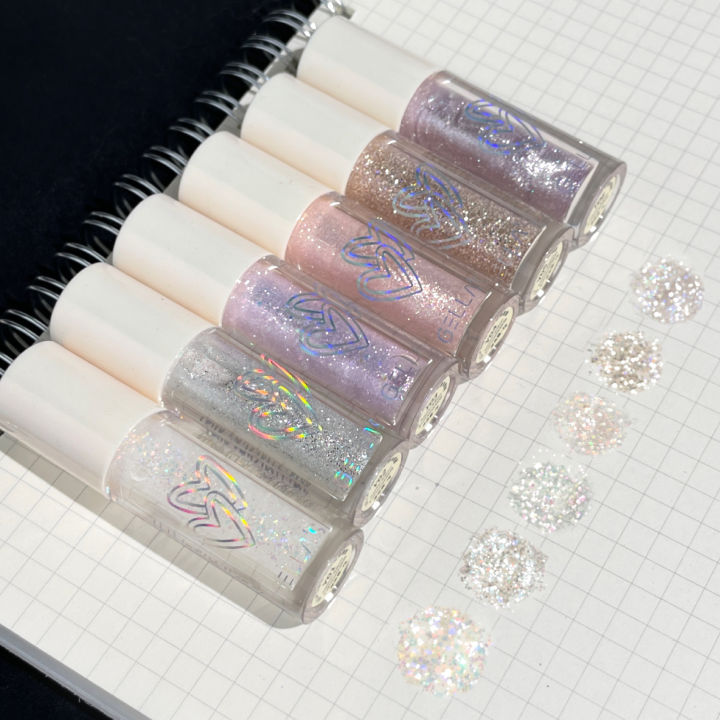Sparkling Pink Sequins Liquid Eyeshadow Pigmented Shimmer Eye Liner ...