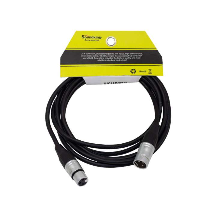 2M, 5M, 10M Soundking BB804 Microphone Cable 5M length XLR to XLR Dual ...