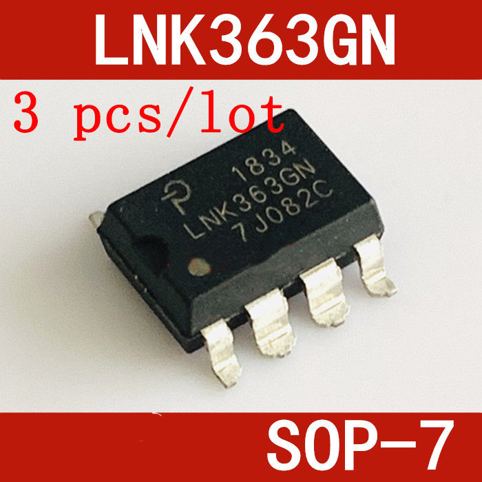 【FOOT SOFA】3 Pcs/lot LNK363 LNK363GN SOP-7 SMD Power Management Chip | Daraz.lk