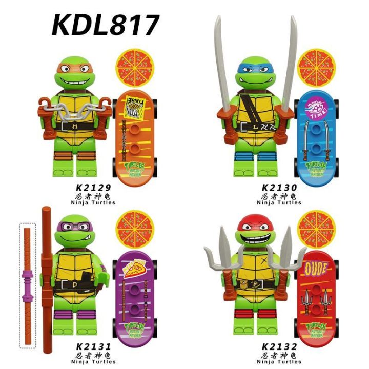 【Essential Good Item】KDL817 Compatible with LEGO Ninjago Teenage Mutant ...