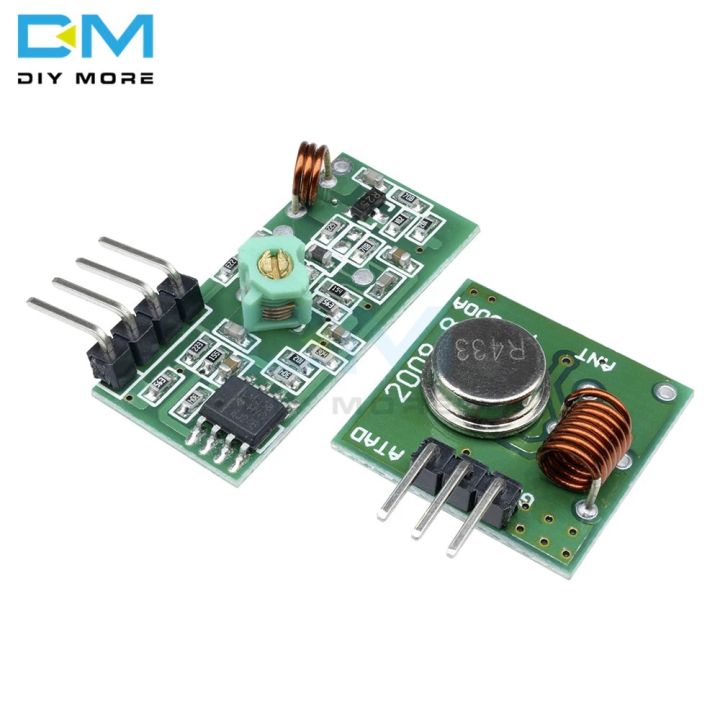 315Mhz 433Mhz RF Transmitter And Receiver Link Kit for Arduino Wireless ...