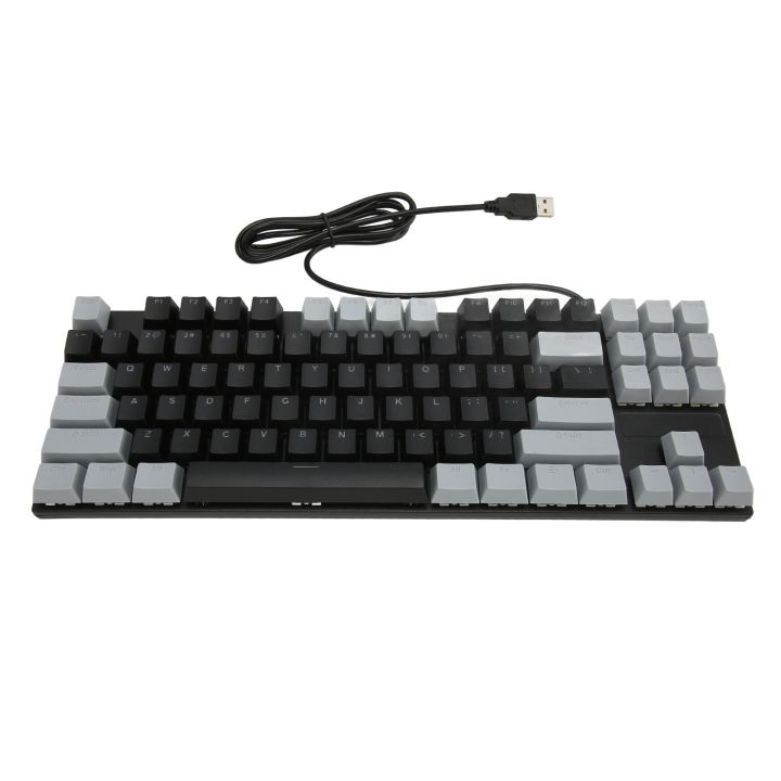Computer Keyboard, Blue Switch Mechanical Keyboard RGB Backlit 87 Keys ...