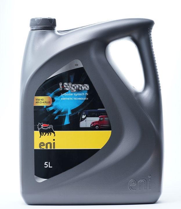 eni-I-SIGMA TURBO*SYNTEC CI4 Plus 15W40 (E) :5L Engine Oil | Daraz.lk
