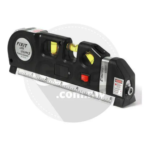 Multipurpose Laser Level Laser Measure Line 8ft Measure Tape Ruler ...