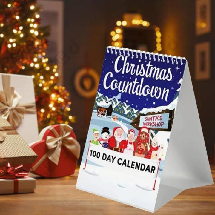 Sturdy Interactive Wall Art Winter-Themed Tear Off Countdown Decorative ...