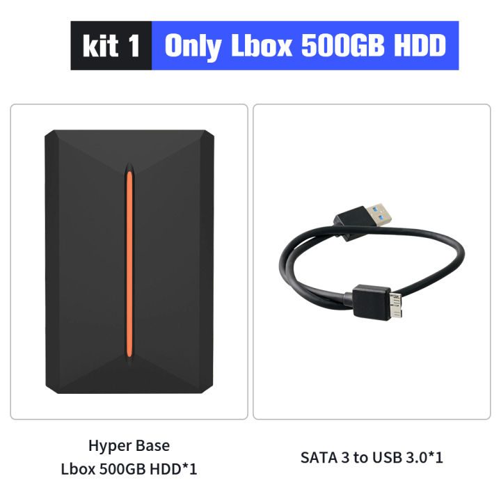 Launchbox 500G Portable Game Hard Drive Hyper Base Lbox Gaming HDD with ...