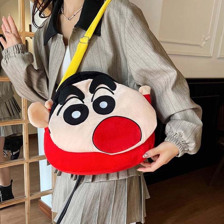 Storage Bag Sweet Crayon Shin-chan Crossbody Bag Large Capacity PP ...