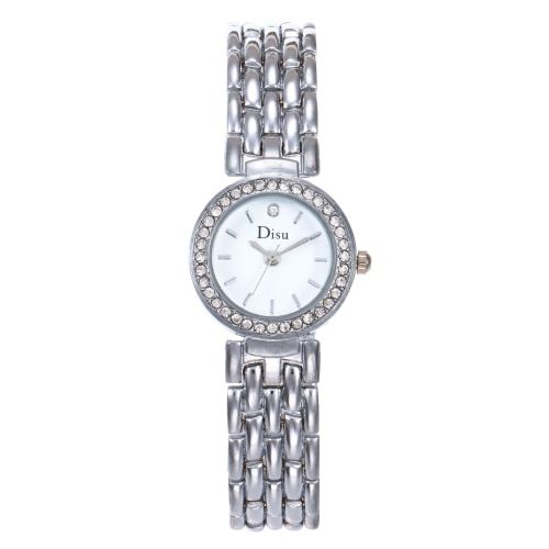 【Hengli jewelry story】Women's Rose Gold Quartz Wristwatches Silver ...
