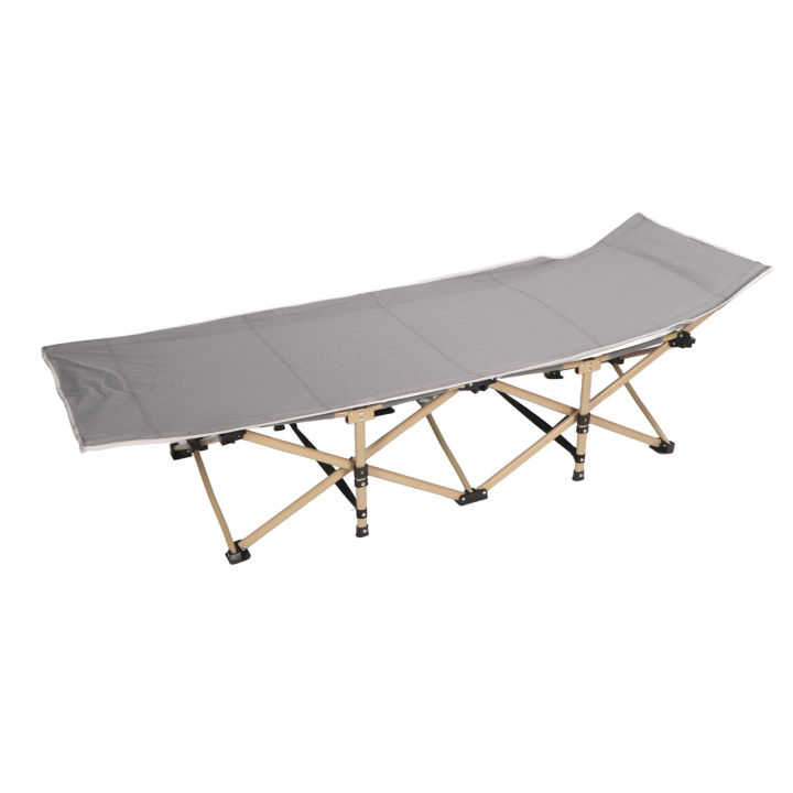 Folding Sleeping Cots Portable Square Tube Folding Lounge Chair for ...