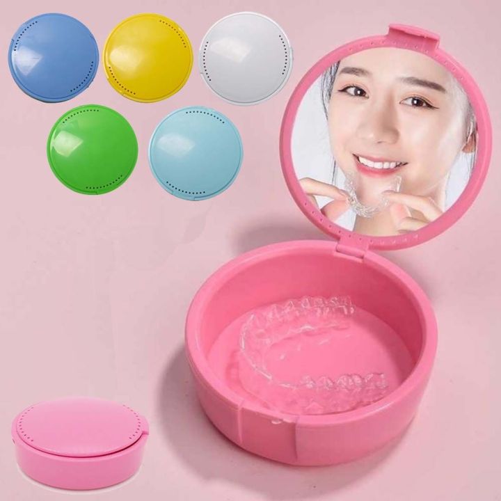 Cute Portable Orthodontic Teeth Cleaning Container Orthodontic Retainer ...