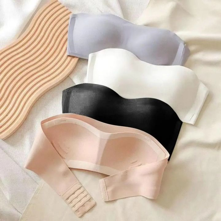 Strapless Bra Strapless Push Up Bra with Anti-slip Design Tube Top ...