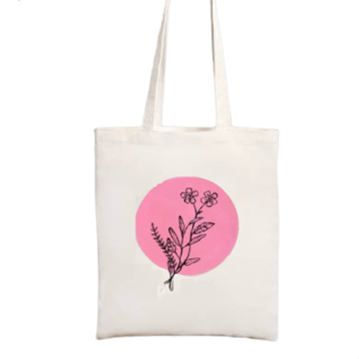 Tote Bag With Zipper and Inside Pocket For Women 100% Eco Friendly ...