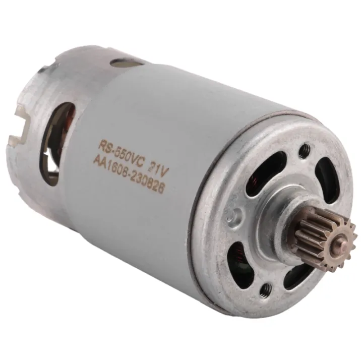 GRS550VC 14 Teeth DC Motor 21500-29000RPM Lithium Drill Motor DC 21V ...