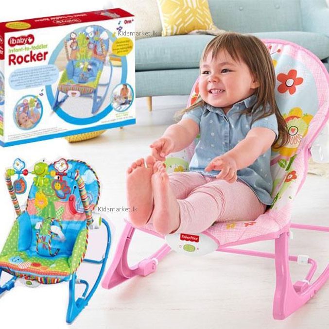 3 in 1 Baby Bouncer Music and Vibration Bigger Size Infant to Toddler ...