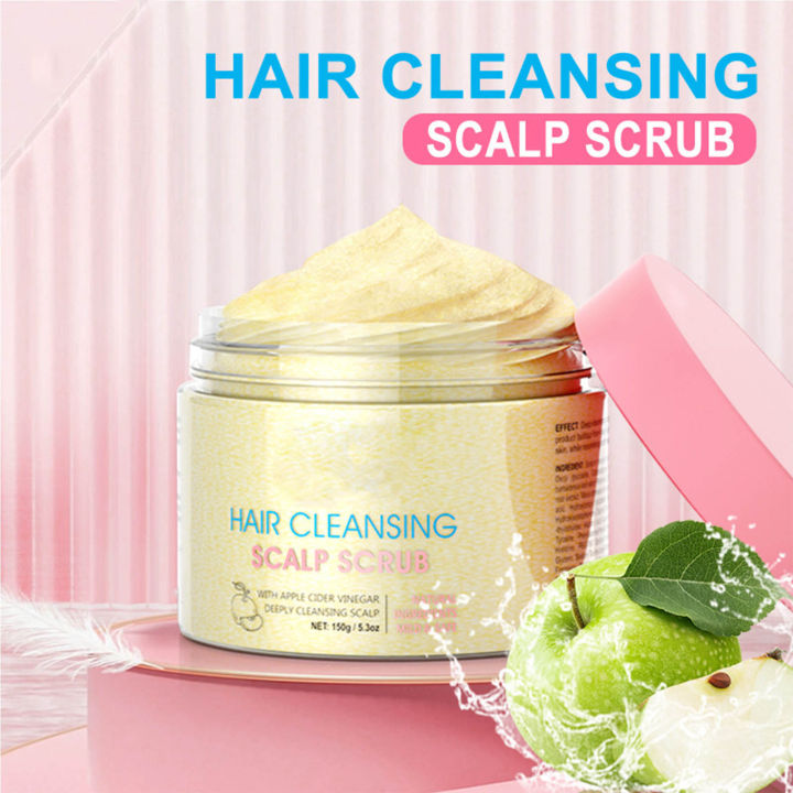 Deep Cleansing Hair Cleansing Scalp Hair Growth Scrub Head Care Shampoo ...