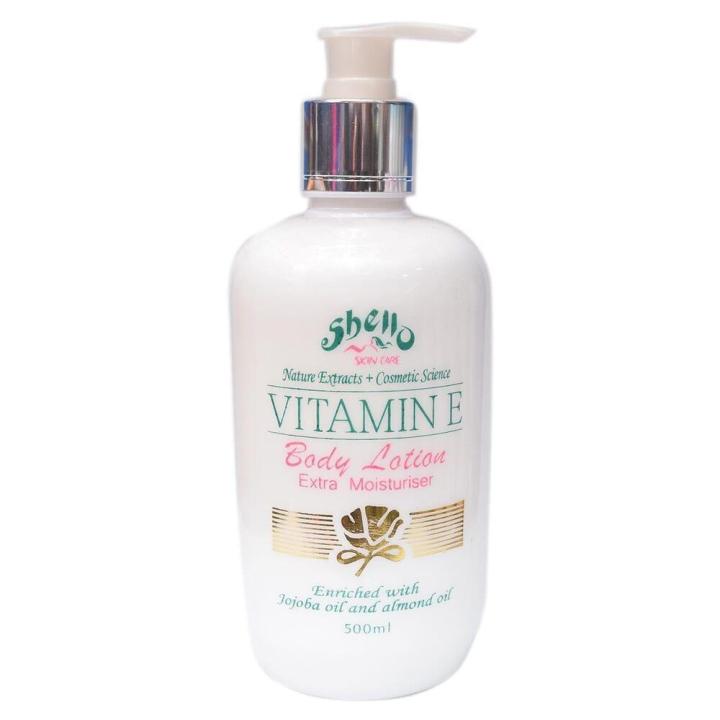 SHELLO VITAMIN E LOTION -500ML | Daraz.lk