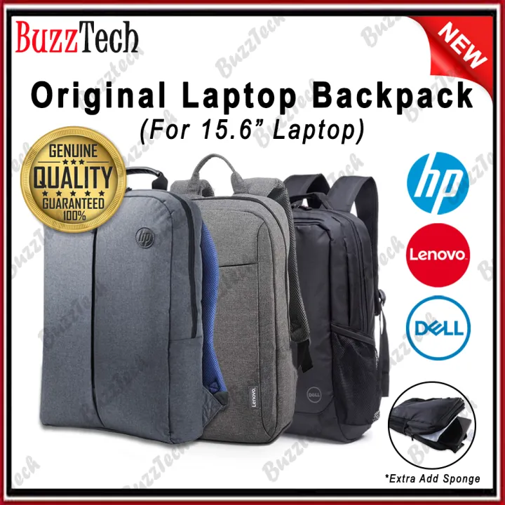BuzzTech QUALITY Laptop Backpack 15.6 Inch Beg Laptop HP Lenovo Dell ...