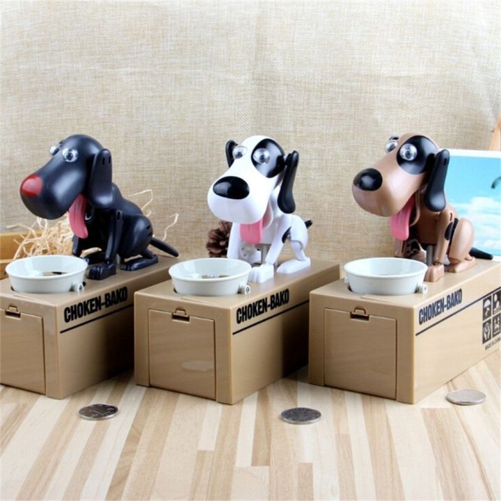 Creative Anti-fall Automated Dog Steal Coin Large Capacity Sitting ...