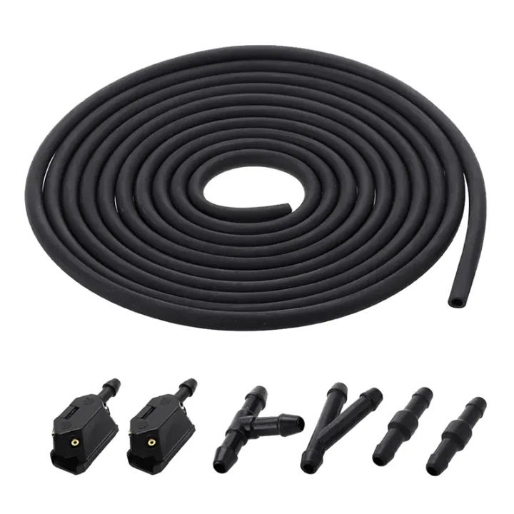 7Pcs/Set Front Windscreen Wiper Arm Washer Nozzle Jet Wiper Blade Spray ...