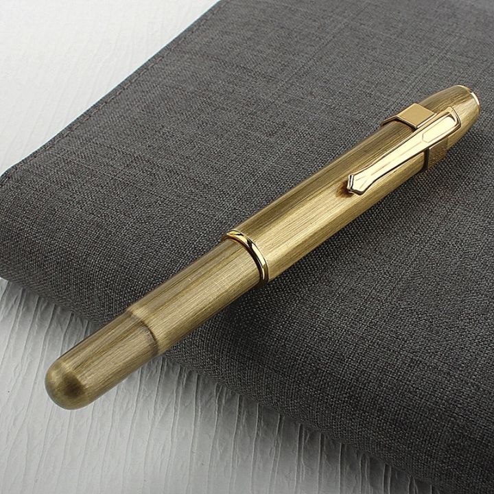 Vintage Fountain Pen Bronze Pen Small Extra Fine Nibs Business Office ...