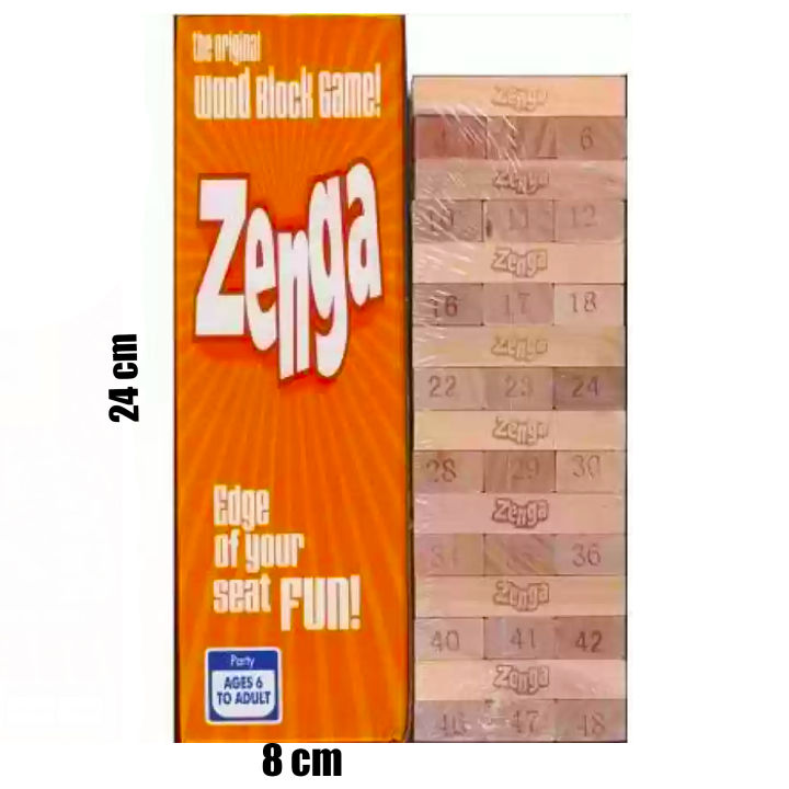 Zenga Original Wood Block Game zenga High Quality Wooden Block zenga ...
